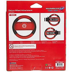 HORI Nintendo Switch Mario Kart 8 Deluxe Wheel (Mario Version) Officially Licensed By Nintendo - Nintendo Switch