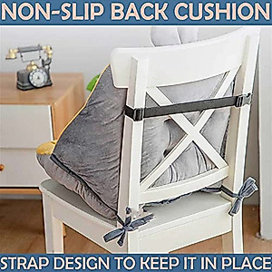 Back Rest Support Pillow ,Chair Cushion,Seat Cushion,Reading Pillow,Semi-Enclosed One Seat Cushion Comfort One Seat Cushion For Office Chair Pain Relief Cushion Sciatica Bleacher Seats With Backs And