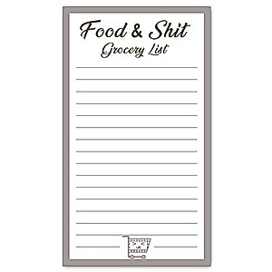 STEELAID Full Magnetic Back Grocery list 50 Sheets Christmas Gifts for Mom