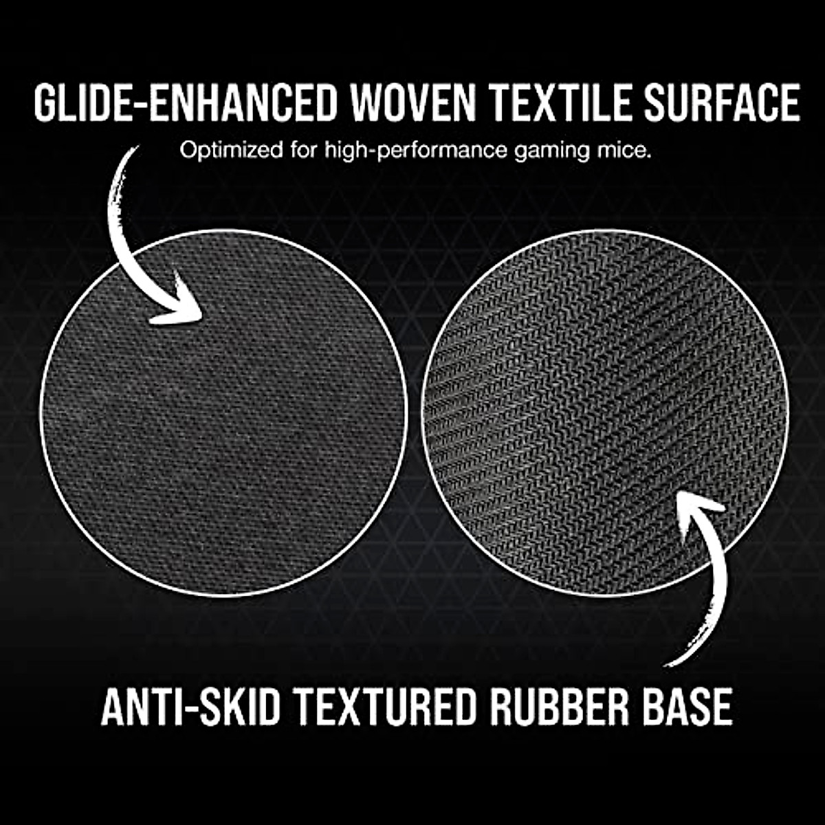 Corsair MM700 RGB Extended 3XL Cloth Gaming Mouse Pad/Desk Mat - Massive 1,220mm x 610mm (48” x 24”) Cloth Surface, 360° Three-Zone RGB Lighting, Two USB Ports - Black