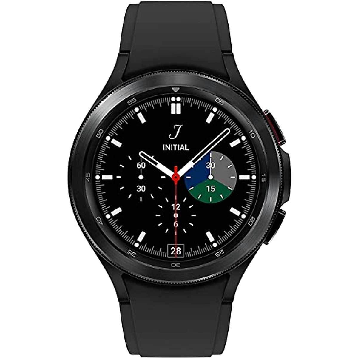 Samsung Electronics Galaxy Watch 4 Classic 46mm Smartwatch with ECG Monitor Tracker for Health Fitness Running Sleep Cycles GPS Fall Detection Bluetooth US Version, Black (Renewed)
