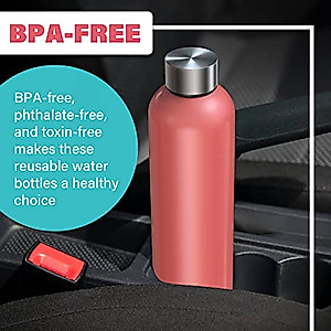 LKIKOS Insulated Vacuum Small Water Thermos Bottle for Coffee thermos for women Kids Hot and Cold Drink