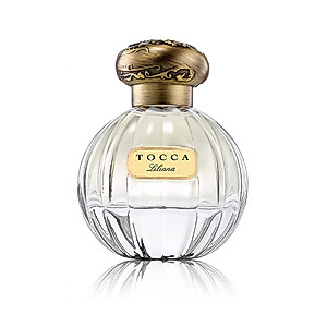 Tocca Eau de Parfum, Liliana: Fresh Floral, Neroli, Watery Peach, Muguet, Hand-Finished Bottle (50 ml)
