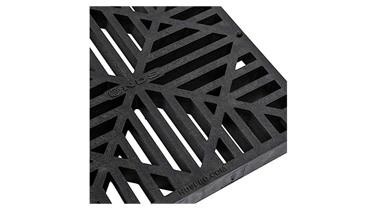 NDS 9-Inch Square Drain Grate for Effective Stormwater Management