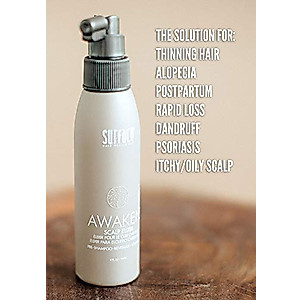 SURFACE Hair Awaken Scalp Elixir, Stimulate and Revitalize While Lifting Roots and Adding Volume, 4 Fl. Oz.
