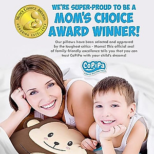 CoPiPa Toddler Pillow & Pillowcase Soft Plush Hypoallergenic 13 x 18 Inches Kids Decorative Shark Washable Bed Pillow for Sleeping, for Girls & Boys, Almohada para Niños Pequeños