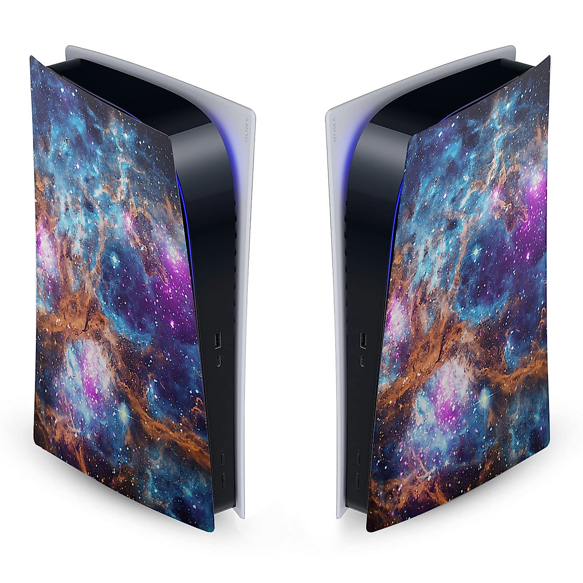 Head Case Designs Officially Licensed Cosmo18 Lobster Nebula Art Mix Vinyl Faceplate Sticker Gaming Skin Case Cover Compatible with Sony Playstation 5 PS5 Digital Edition Console