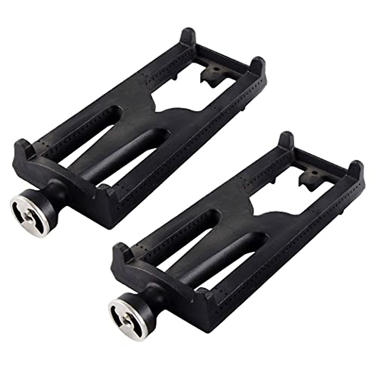 Wondjiont 2pack Cast Iron Grill Burners, Replacement for Select DCS 27, 27 Series and Lynx Gas Grill Models (16" x 6 1/4)