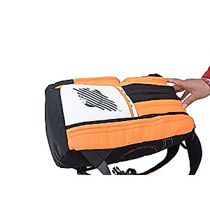 HAMIQI Star Wars Rebel Army Logo Backpack Outdoor Travel Backpack Student Schoolbag Laptops Backpack (Orange)