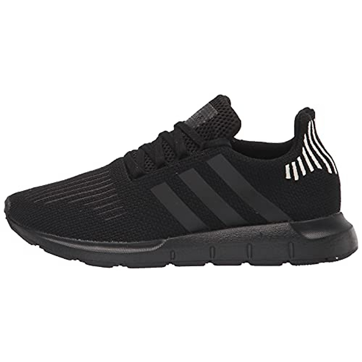 adidas Women's Swift Run Shoes, Black/Black/Black, 9