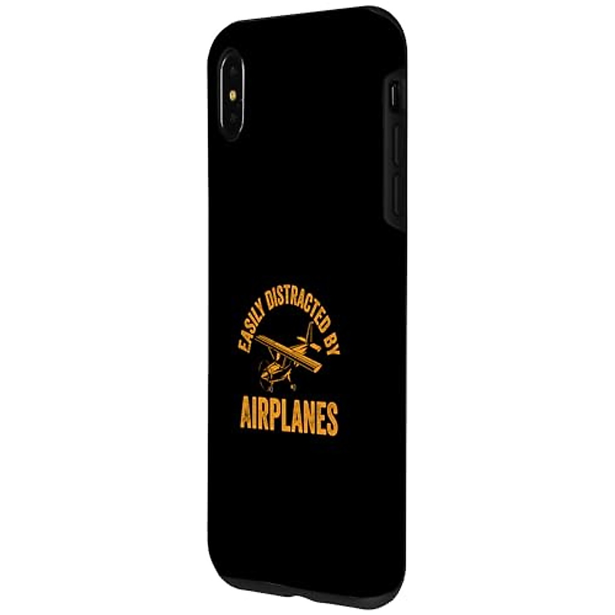 iPhone XS Max Airplane Pilot Easily Distracted By Airplanes Aviation Case