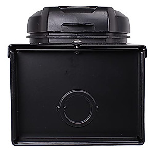 30A/50A Power Inlet Box for Generator, Journeyman-Pro ETL Listed, w/Waterproof Cover,L5-30P,TT-30P,L14-30P,SS-2-50P | 30 or 50 Amp 125/250V | for 3 or 4 Prong Extension Cord (SS-2-50 Black))