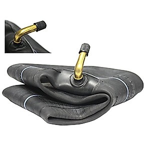Deli Tire Lawn and Garden Inner Tube, TR87 Bent Valve Stem, for Wheelbarrows, Tractors, Mowers, Carts (4.10/3.50-5)