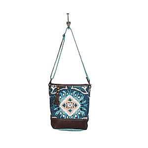 Spirited Shoulder Bag | 80% Cotton + 20% Leather