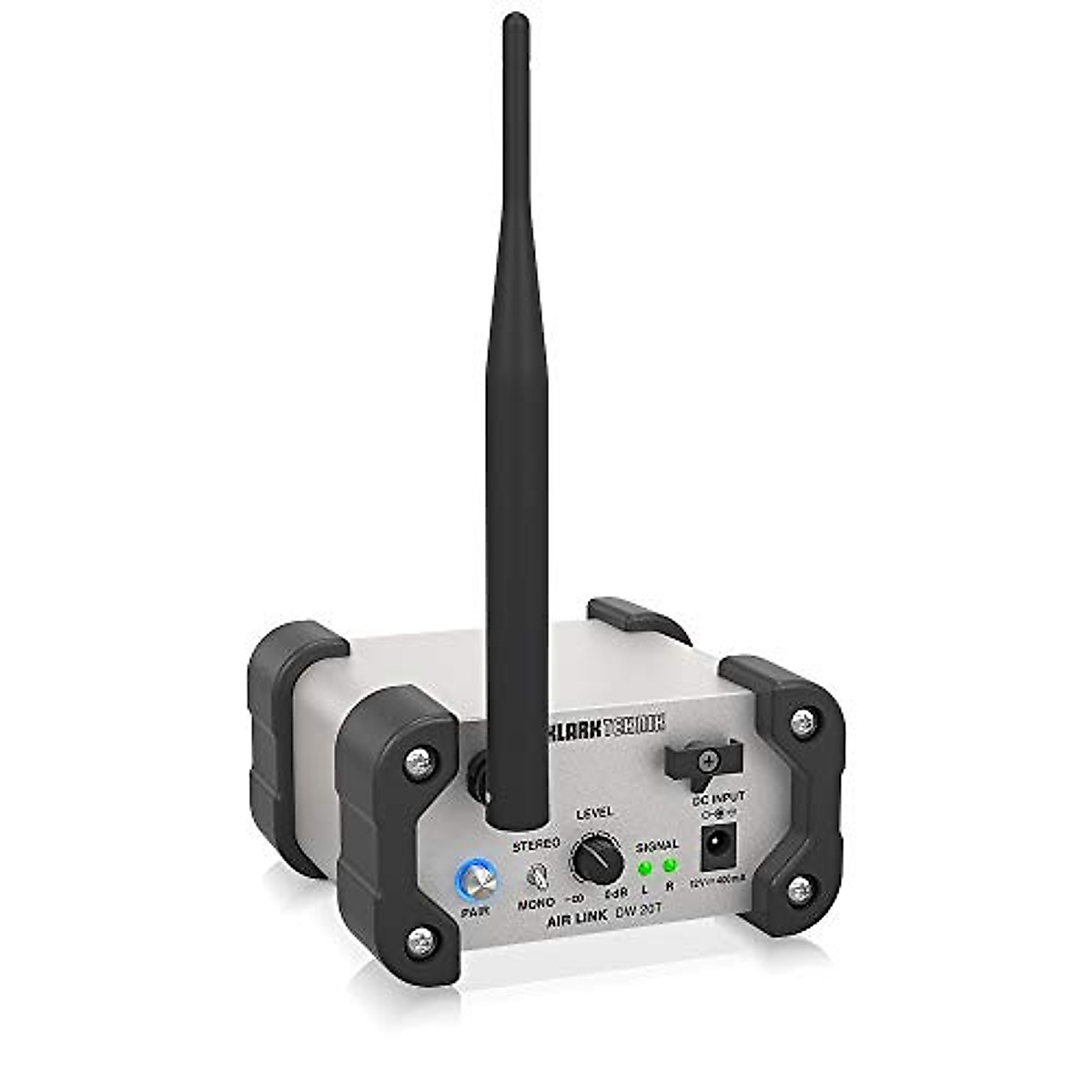 Klark Teknik AIR LINK DW 20T 2.4 GHz Wireless Stereo Transmitter for High-Performance Stereo Audio Broadcasting