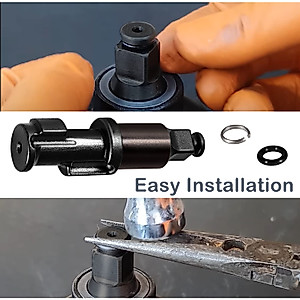 3/8" Impact Wrench Anvil Repair Kit Fit for Ingersoll Rand Air Impact IR2112 & IR2115 Replacement Part, Comes with Retainer and Support Ring
