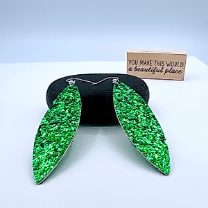 Mardi Gras Earrings for Women - New Orleans Earrings - Mardi Gras Jewelry Accessories (Faith)