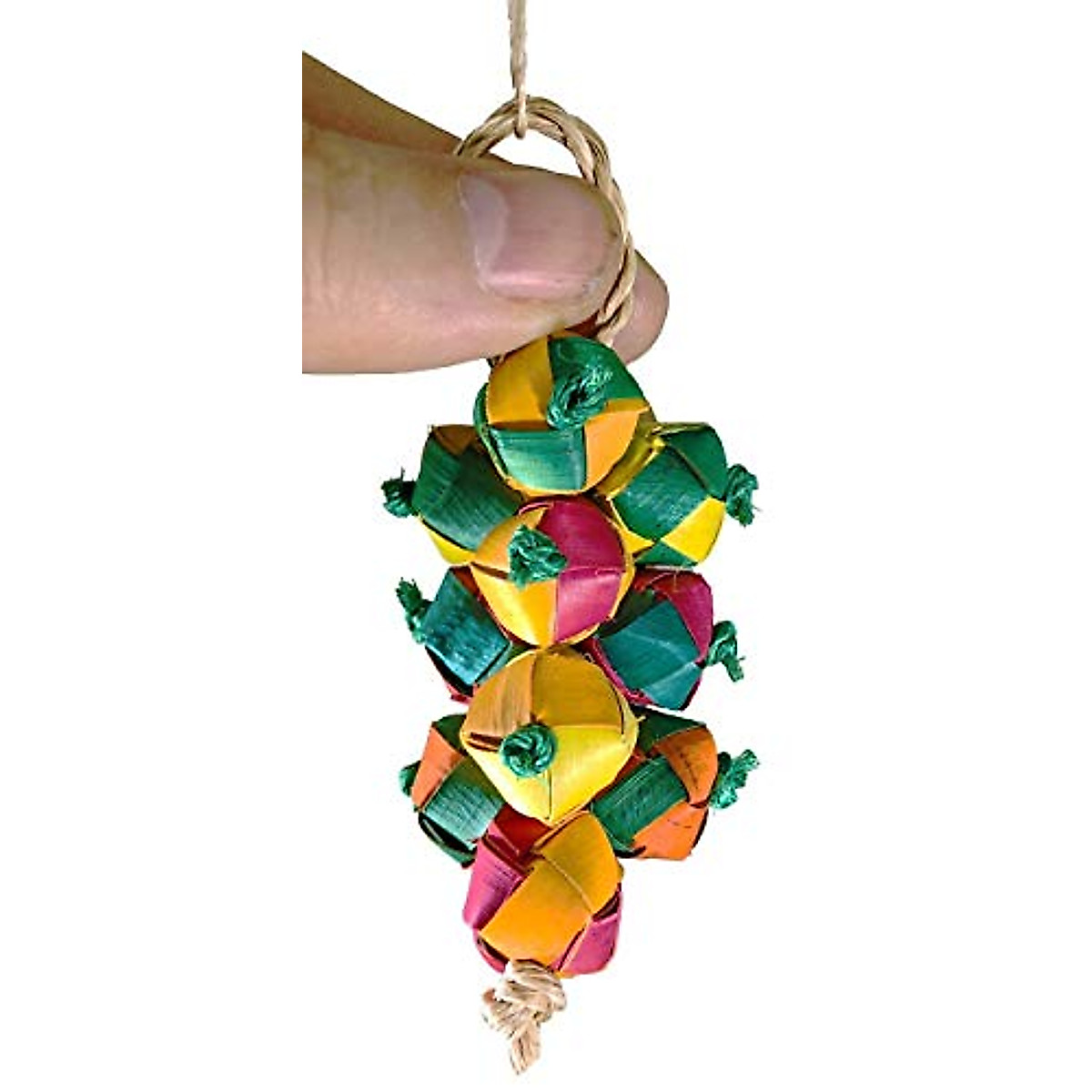 Bonka Bird Toys 03303 Tiny Grape Cluster Parrot Craft cage Cages Cockatiels Budgies parrotlets.