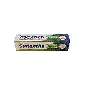 Ayurveda Fluoride- Free Herbal Sudantha Toothpaste 4.2 Oz /120 gm