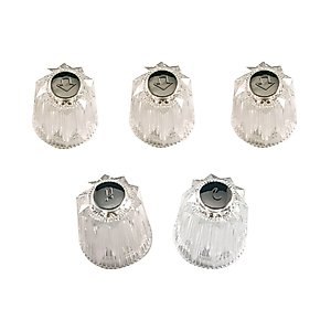 Danco 25442 Handle Kit for Price Pfister Windsor and Contessa Tub/Shower Faucets, Clear, 5-Piece