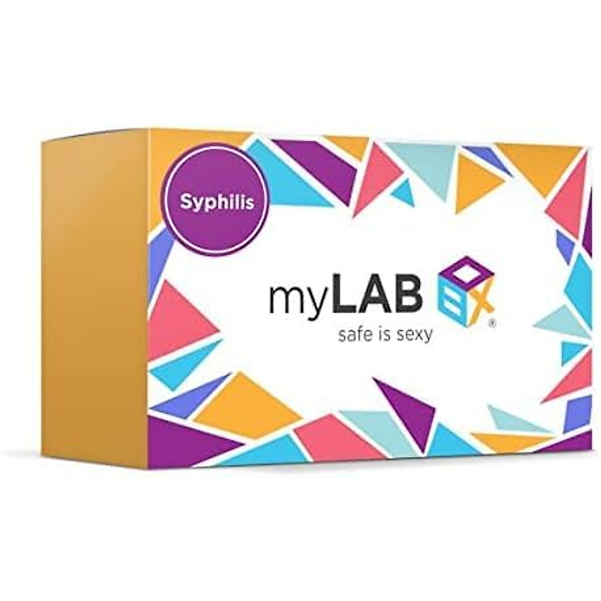myLAB Box at Home Syphilis Test STD Test Kit at Home for Women & Men - Easy Accurate & Discreet Blood Collection Kit - Convenient at-Home STI Test - CLIA Certified Labs - FSA/HSA Eligible