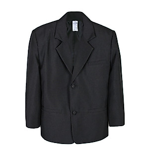Baby Toddler Kid Teen Boys Formal Graduation Suit Black Jacket sz S-20 (8)