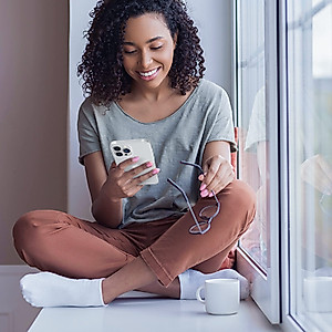 ORIbox for iPhone 12 Case for iPhone 12 Pro Case Clear,with 4 Corners Shockproof Protection,iPhone 12/12 Pro Clear Case for Women Men Girls Boys Kids,Case for iPhone 12/12 Pro Phone Clear