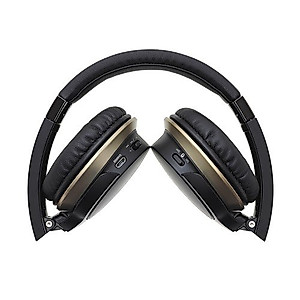 Audio-Technica ATH-AR3BTBK SonicFuel Bluetooth Wireless On-Ear Headphones with Mic & Control, Black