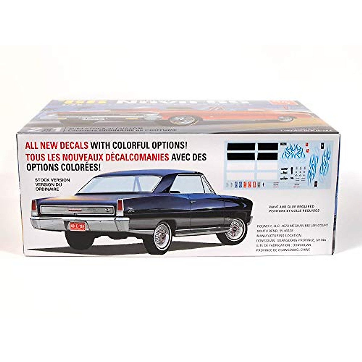 AMT 1966 Chevy Nova SS 2T 1:25 Scale Model Kit