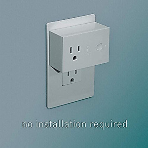 Legrand, Smart Plug, Smart Outlet, Apple Homekit, Quick Setup On iOS (iPhone or iPad), No Hub Required, HKRP10
