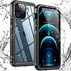 Temdan for Samsung Galaxy S22 Plus Case,Galaxy S22+ Plus Waterproof Case with Built-in Screen Protector Full Body Protective Shockproof IP68 Underwater Case for Galaxy S22+ Plus 5G 6.6" 2022, Black