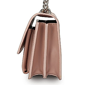 DAVIDJONES Faux Leather Hobo Purse and Wallet set for women Chain Crossbody Shoulder Bags