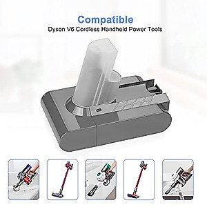 ANTRobut 21.6V 5000mAh for Dyson V6 Battery Replacement Dyson Battery SV04 SV09 DC59 DC62 DC61 DC58 for Dyson Vacuum Tools