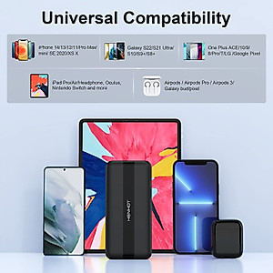 HenHot Portable Charger, PD 20W USB C Power Bank 20000mAh PD3.0 QC4.0 Fast Charging External Battery Pack Portable Phone Charger Compatible with iPhone 14/13/12/11 Pro Max/XS/X/Galaxy/S21/iPad Tablet