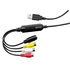 アイ・オー・データ IO Data Video/VHS 0.3 inch (8 mm) DVD/Blu-Ray Dubbing Computer Capture Video Capture Anareko Japanese Manufacturer GV-USB2/HQ