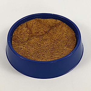 UKCOCO Pigeon Nest Bowl, Plastic Breeding Hatching Box Hollow Pet Cage Hut Nest Canary Finch Outdoor Nest for Parrot, Doves, Quails 6pcs