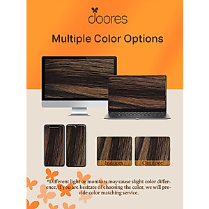 DOORES Tape in Hair Extensions Human Hair, Balayage Dark Brown to Chestnut Brown 50g 20pcs 18 Inch, Human Hair Extensions Natural Hair Extensions Remy Straight Hair Skin Weft