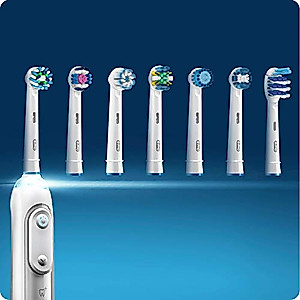 Oral-B Precision Clean Toothbrush Heads Pack of 8 Replacement Refills for Electric Rechargeable Toothbrush