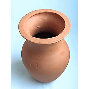 Clay Olla - Quart Sized - Ideal for Elevated Garden Planters, Grow Bags or 14" - 18" Pots