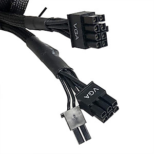 Zahara 8 (PIN) to 8 (pin) PCIE VGA Power Supply Cable Flex 18AWG Replacement for EVGA Supernova 550-1300 G2 G3 G5 750 B2 B3 P2 T2 / 8 (pin) pcie Cable evga Power Supply Cables