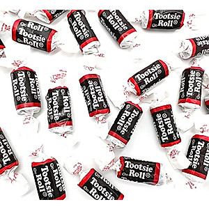 LaetaFood Tootsie Roll Midgees Cocoa Flavor Chewy Candy, Gluten-Free (1 Pound Pack)