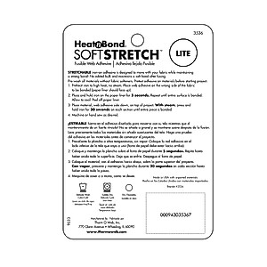 HeatnBond 3536 Soft Stretch Lite 5/8" x 10 Yard