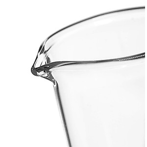 EISCO Premium 3pc Glass Beakers Set, 50mL, 100mL, 250mL - Low Form Lab Beakers - Borosilicate 3.3 Glass - Packaged in Thick, Custom-Fit Foam Insert