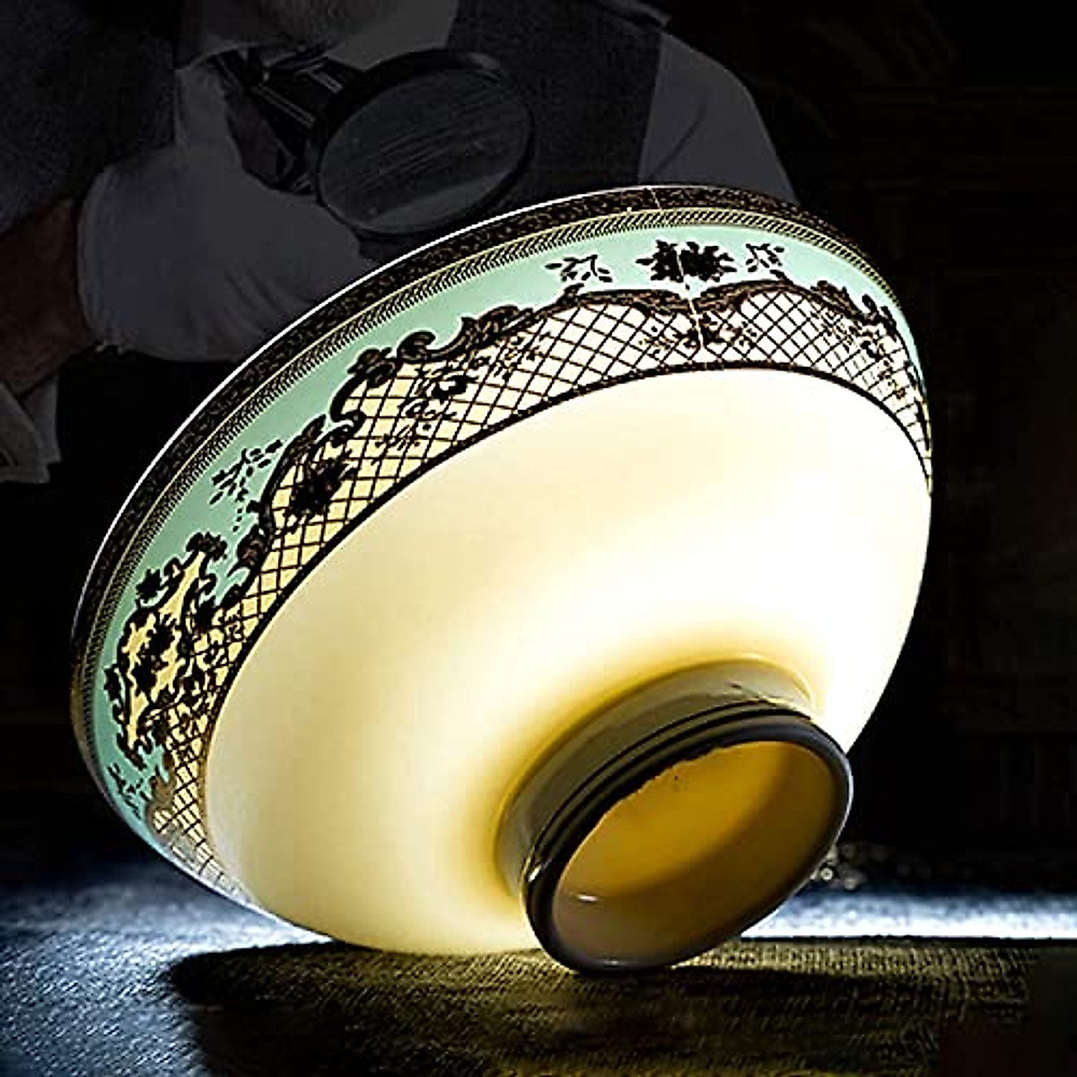 Porcelain Plate and Bowl Set,Dinnerware Set for Home or Special Restaurant, Ceramics Dinner Set, 59 Pieces High-Grade Phnom Penh Porcelain Dinnerware Sets | Soup Pot/Plate/Bowl - Bone China Combinati