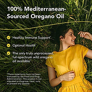 NORTH AMERICAN HERB & SPICE Oreganol P73 - 0.45 fl. oz. - Immune Support, Optimal Health - Unprocessed, Organic, Wild Oregano Oil - Mediterranean Source - Non-GMO - 194 Servings