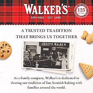 Walker’s Shortbread Glenfiddich Mincemeat Tarts - 6 Count (Pack of 2) - Mince Pies Infused with Glenfiddich Single-Malt Scotch Whisky - Luxury Holiday Treats and Dessert from Scotland