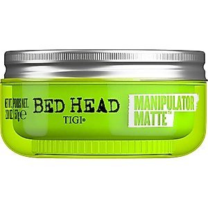 TIGI Bed Head Manipulator Matte Hair Wax Paste with Strong Hold 2.01 oz