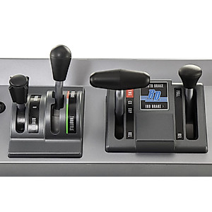 RailDriver USB Desktop Train Cab Controller, Drive your Train with realistic throttle, brake, reverser, and switch controls. (Windows PC)