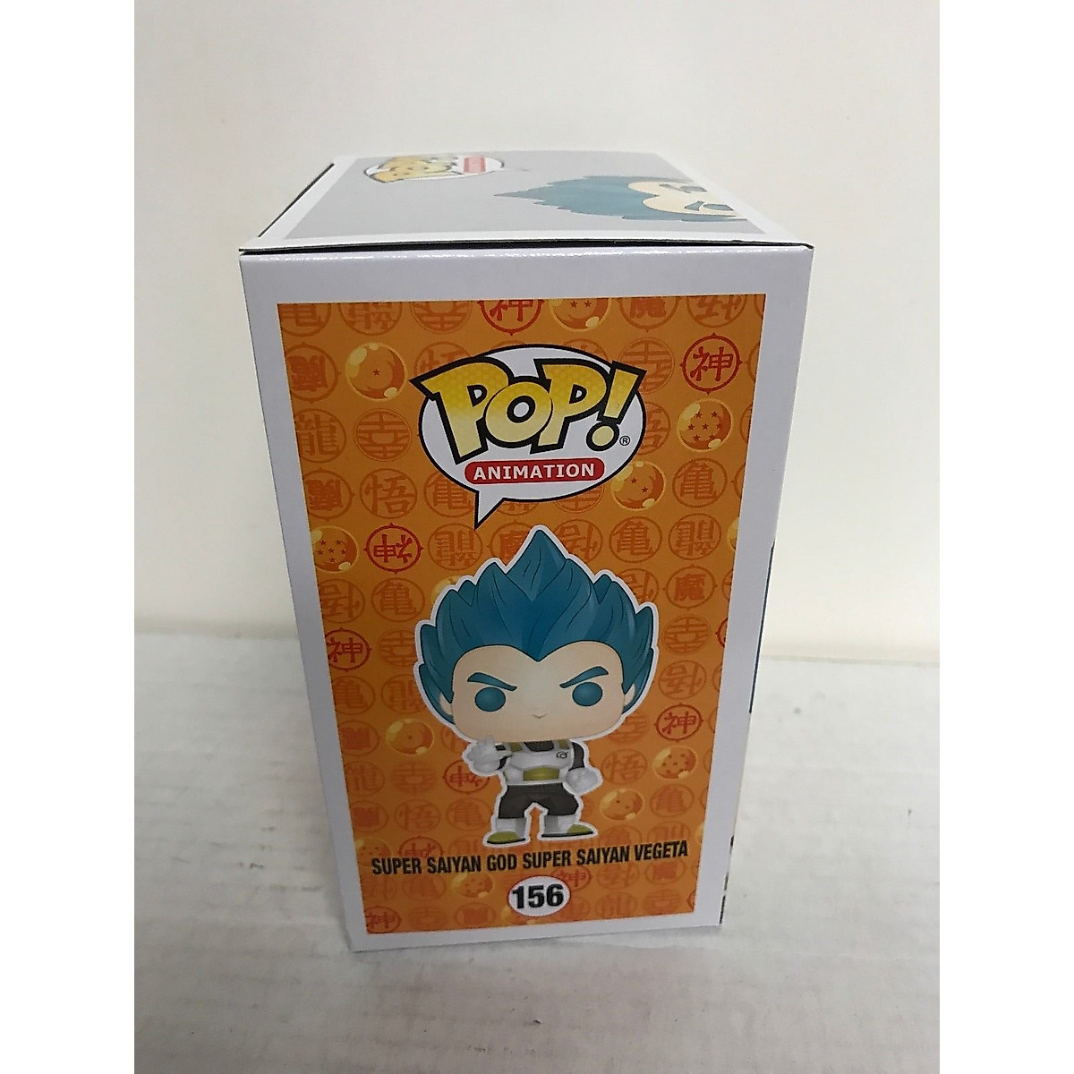 Funko Pop Dragonball Z Super Saiyan God Metallic Blue Vegeta Exclusive VInyl FIgure