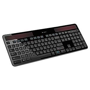 Logitech Wireless Solar Keyboard K750 - for Windows (Renewed)